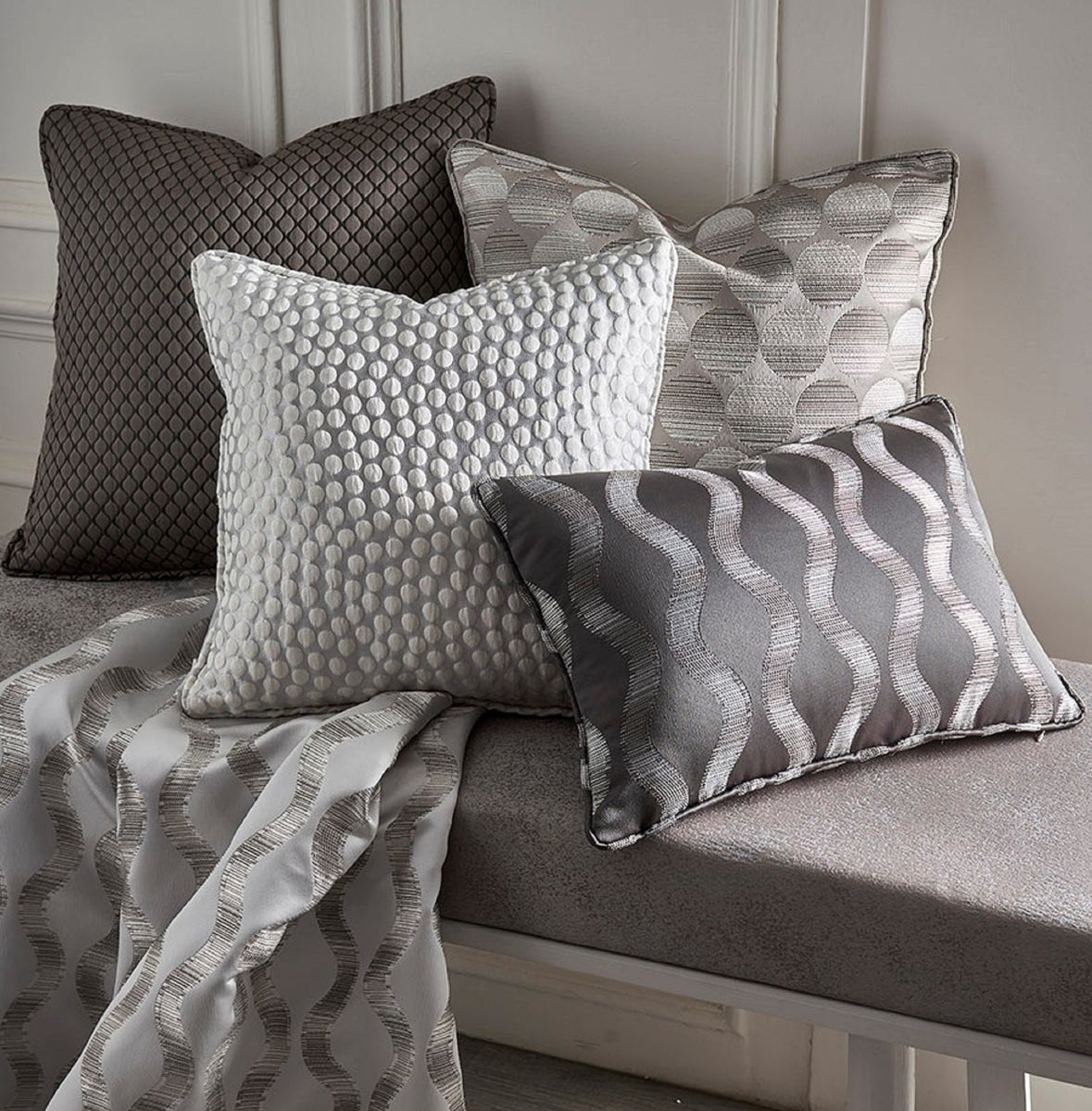 CHARISMA RANGE - Gigi - Parchment – Kayes Textiles