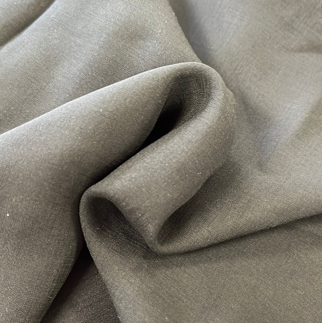 2m x 1.5m Black Fine Lining - Remnant 250508 – Kayes Textiles