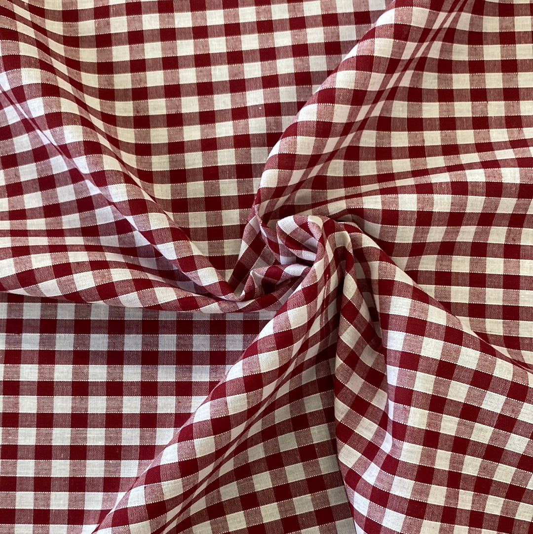1/4" Gingham - Select Colour - £3.80 Per Metre - Sold by Half Metre ...