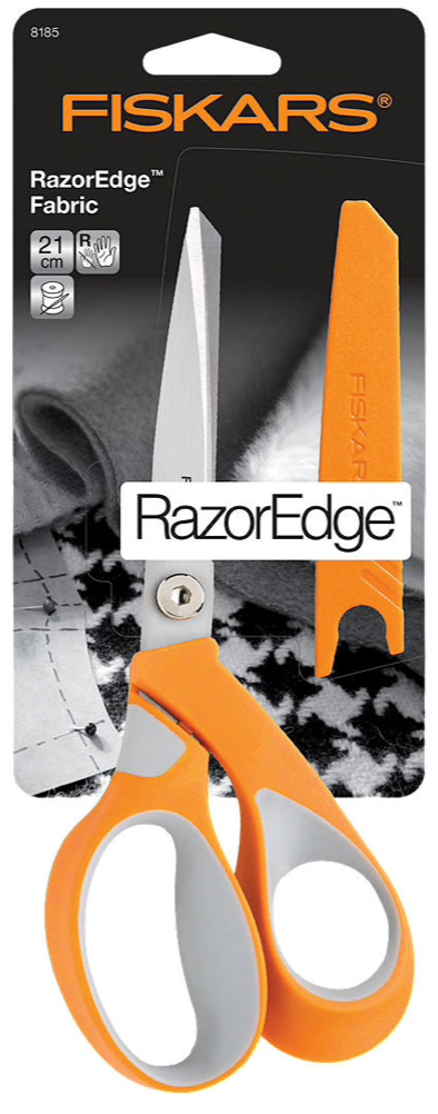 Fiskars Razor Edge Fabric Scissors - 21cm – Kayes Textiles